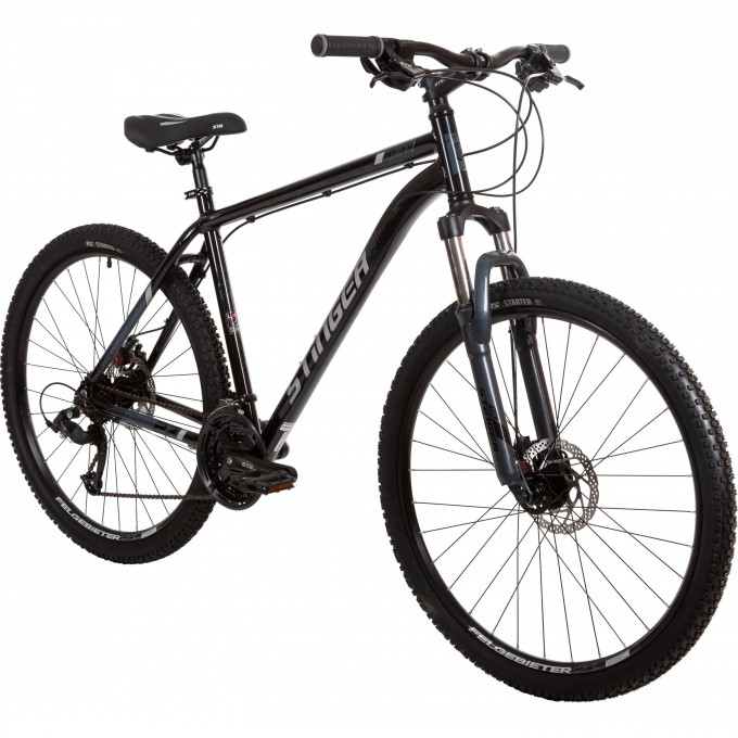 Горный велосипед STINGER ELEMENT STD SE 27.5" черный с рамой 20" 27AHD.ELEMSTD.20BK22. Купить ...