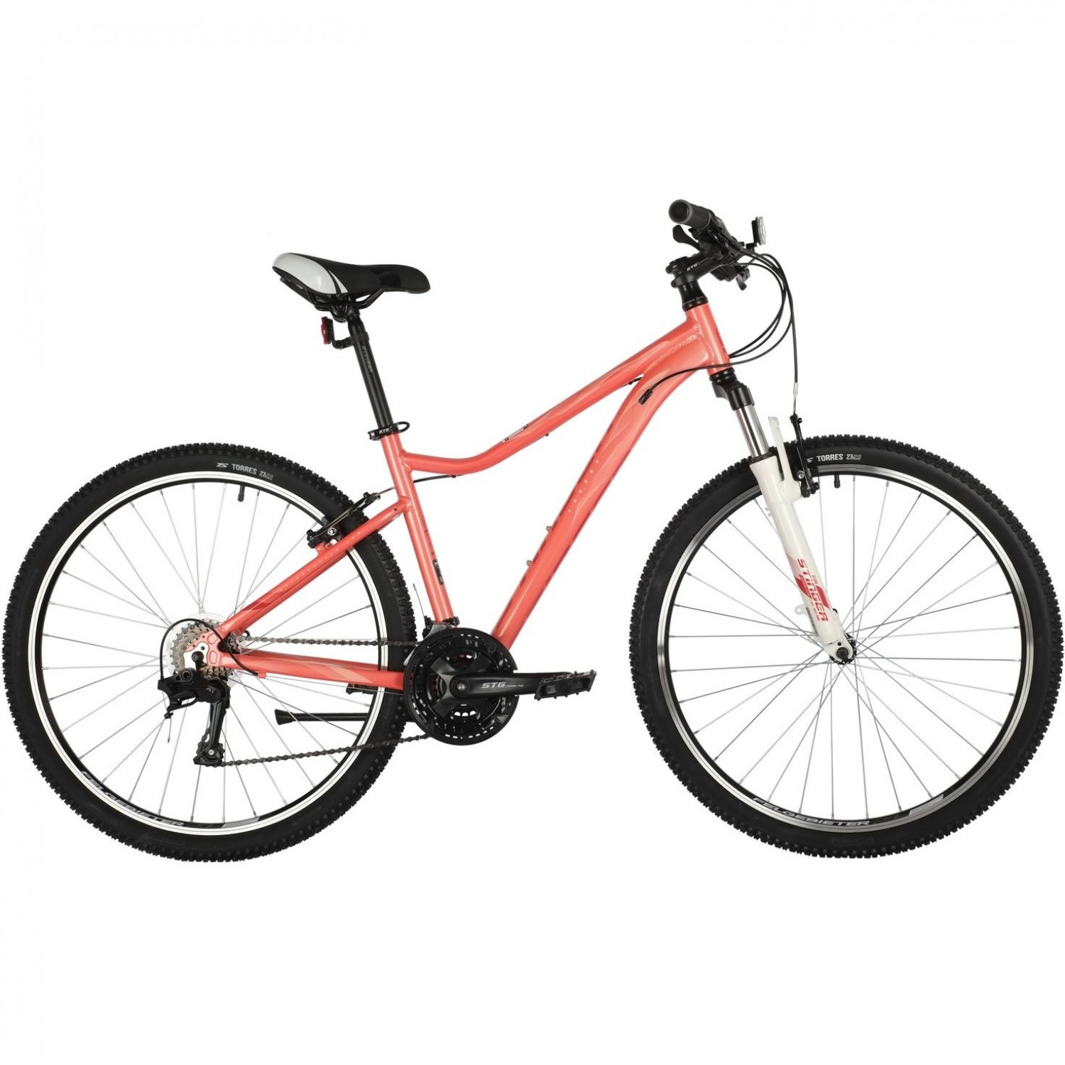 Горный велосипед STINGER LAGUNA STD 27,5" розовый с рамой 19" 27AHV ...