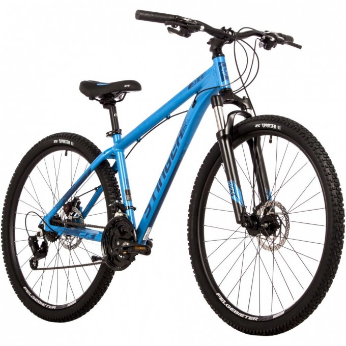 Велосипед STINGER 27.5" ELEMENT EVO синий, алюминий, размер 20" 27AHD ...